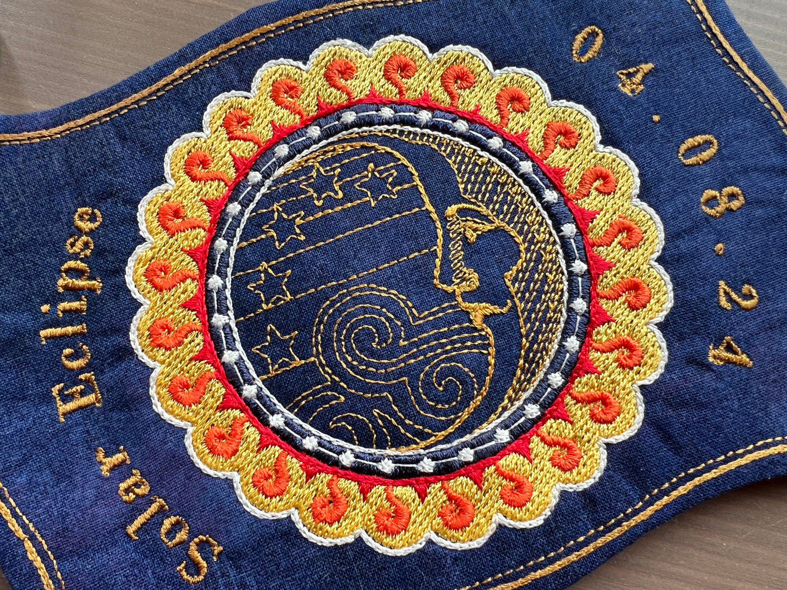 Eclipse | Machine Embroidery Design
