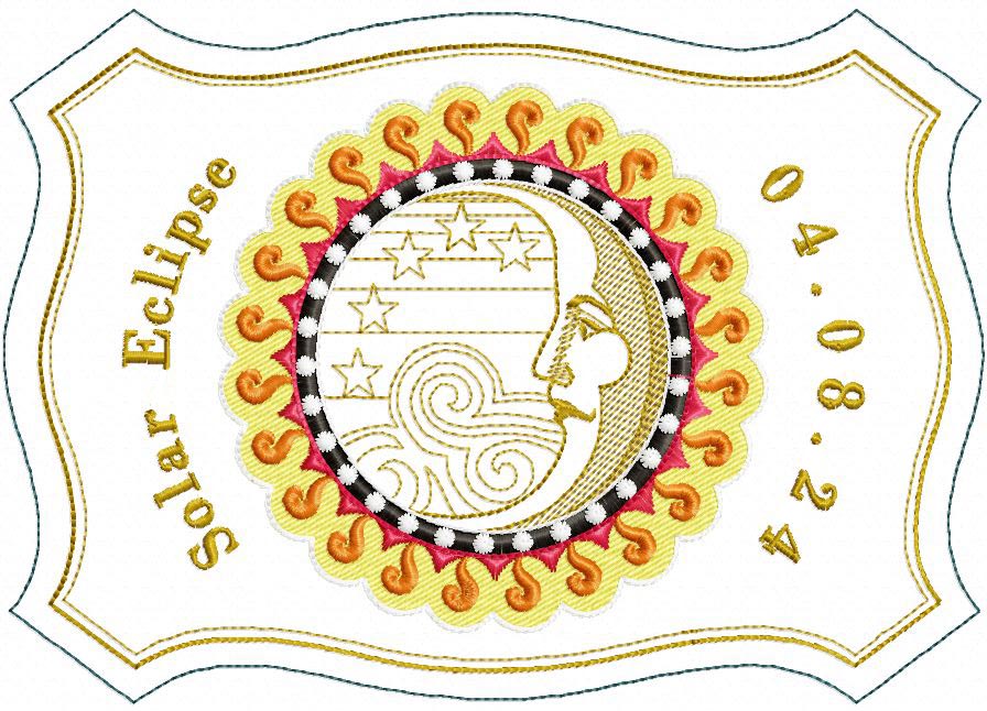 Eclipse | Machine Embroidery Design