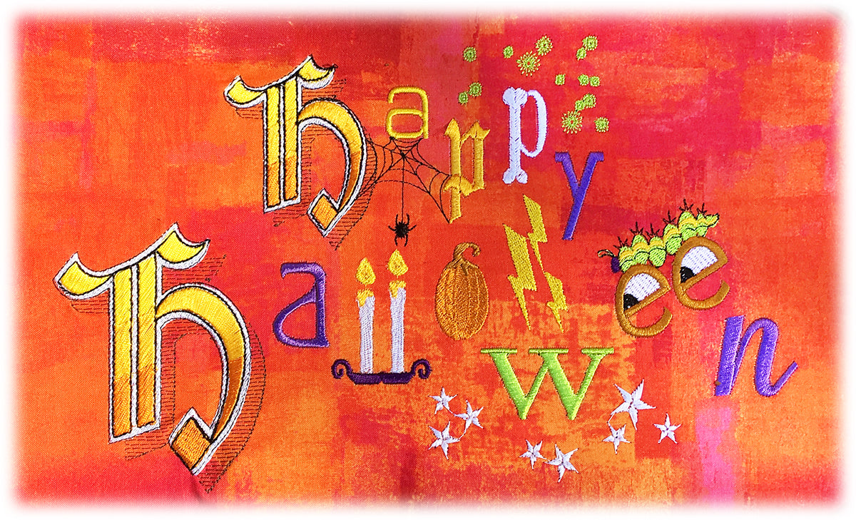 Happy Halloween | Machine Embroidery Design