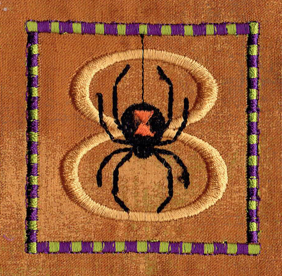 Halloween Creepy Crawly Countdown | Machine Embroidery