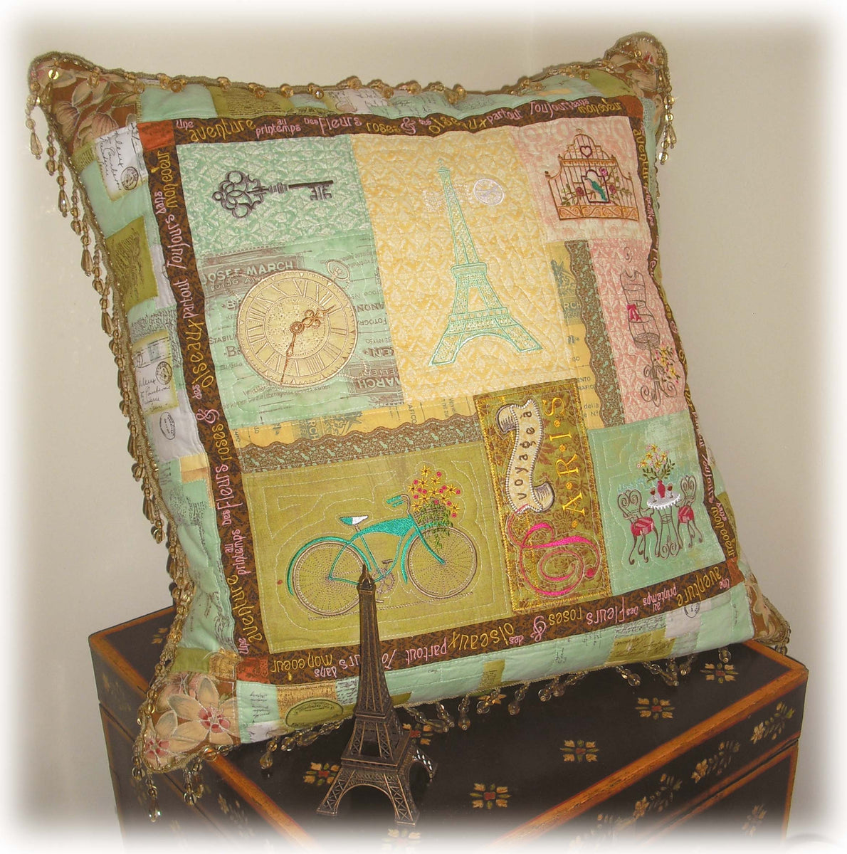 Spring Spellbinder Paris | Machine Embroidery