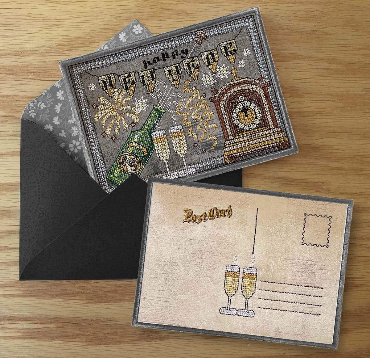 Happy New Year | Machine Embroidery Design