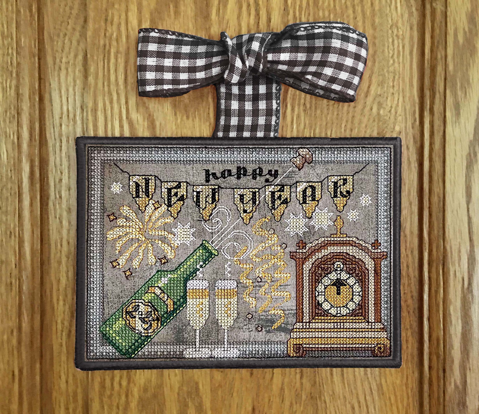 Happy New Year | Machine Embroidery Design