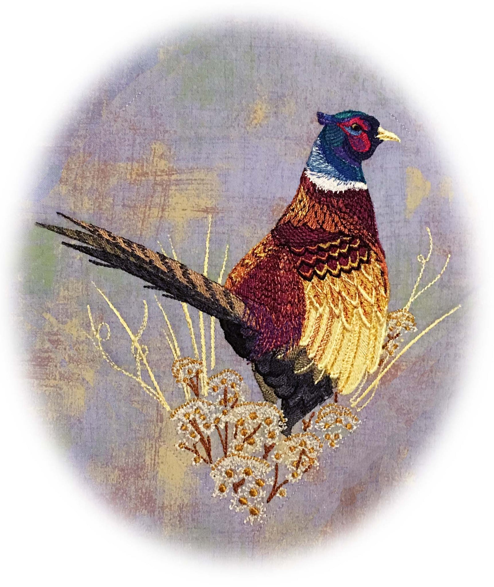 Pheasant Machine Embroidery Designs