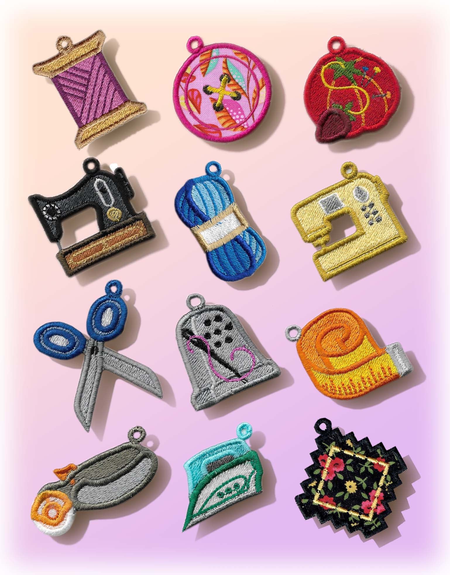 Sew Easy Charms | Machine Embroidery Designs