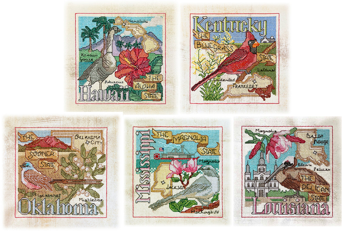Eastern Seaboard States | Machine Embroidery Designs