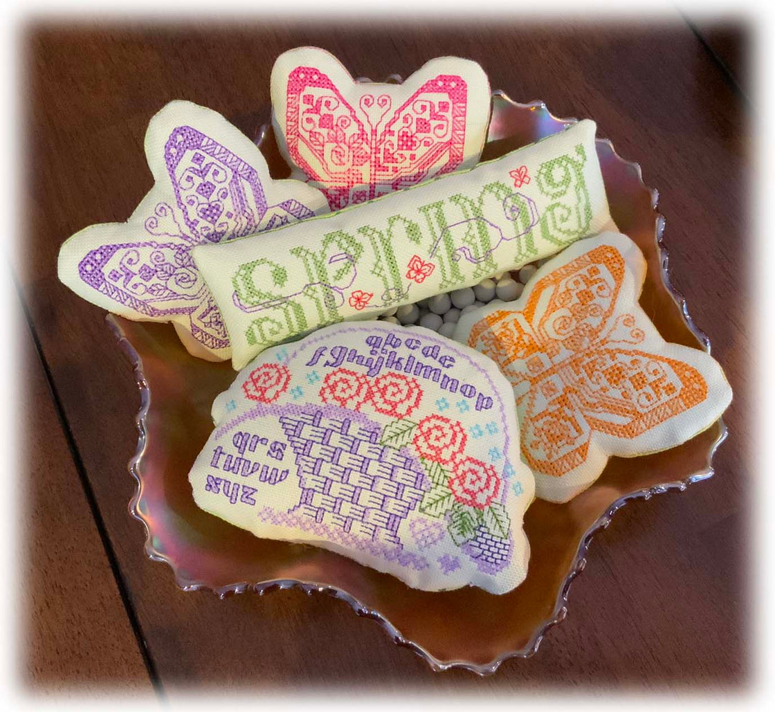 Seasonal Cross Stitch Bowl Fillers