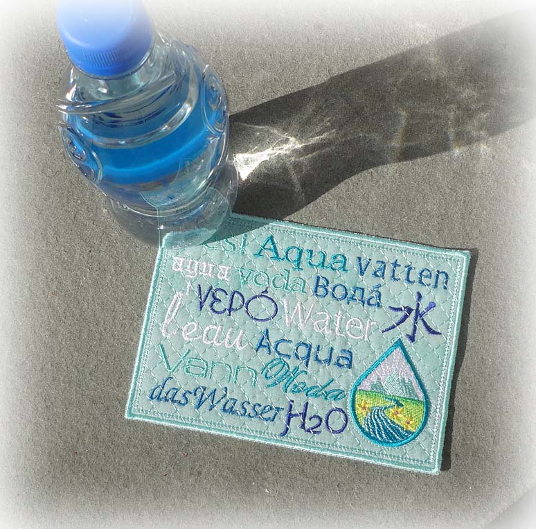 Water Beverage | Machine Embroidery Designs