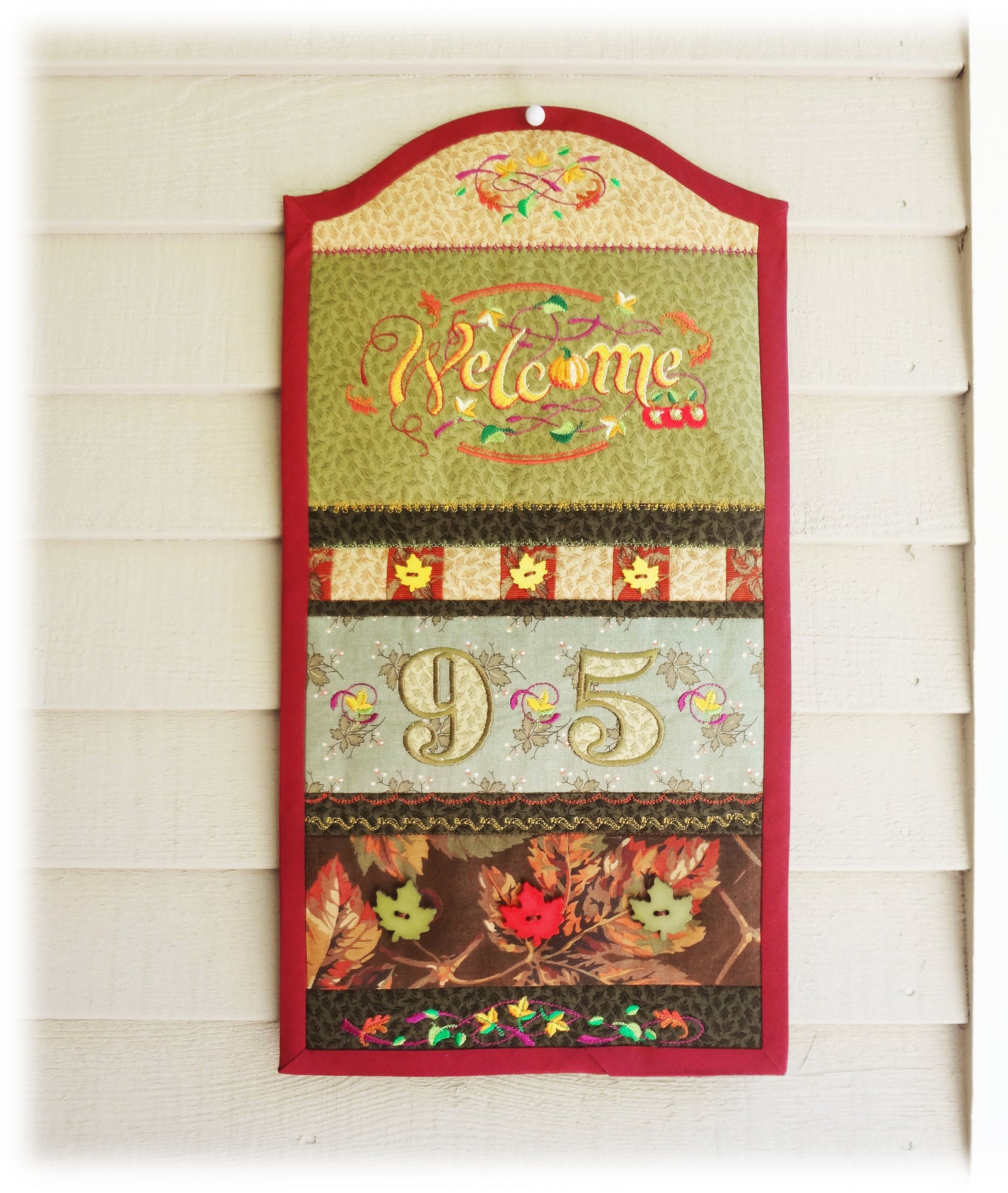 Autumn Welcome | Machine Embroidery Design