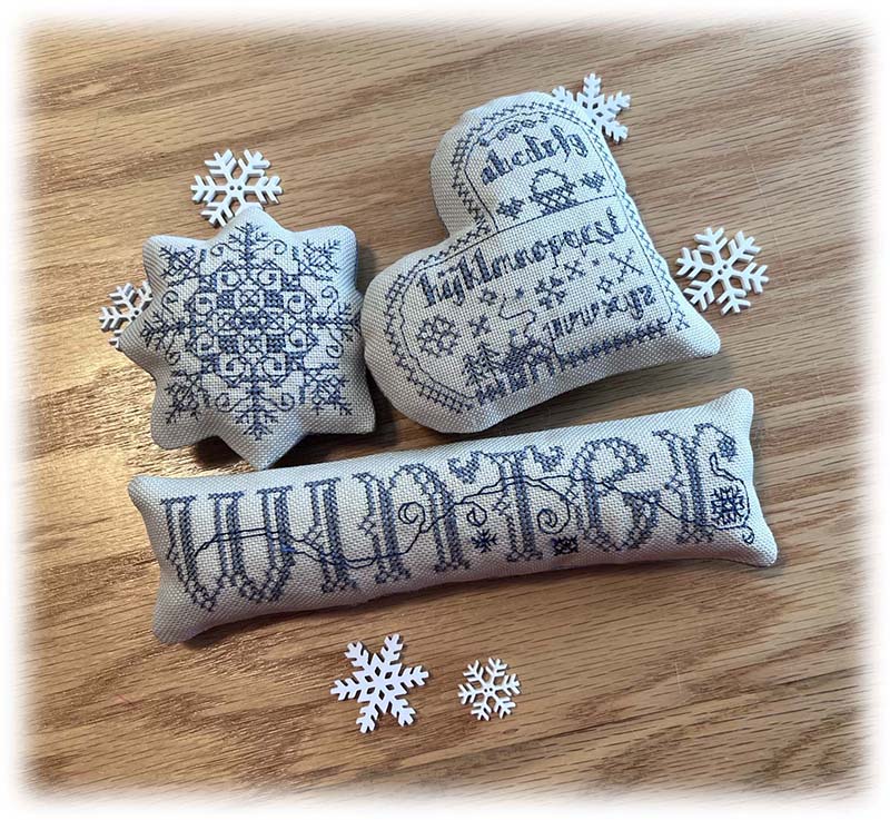 Seasonal Cross Stitch Bowl Fillers