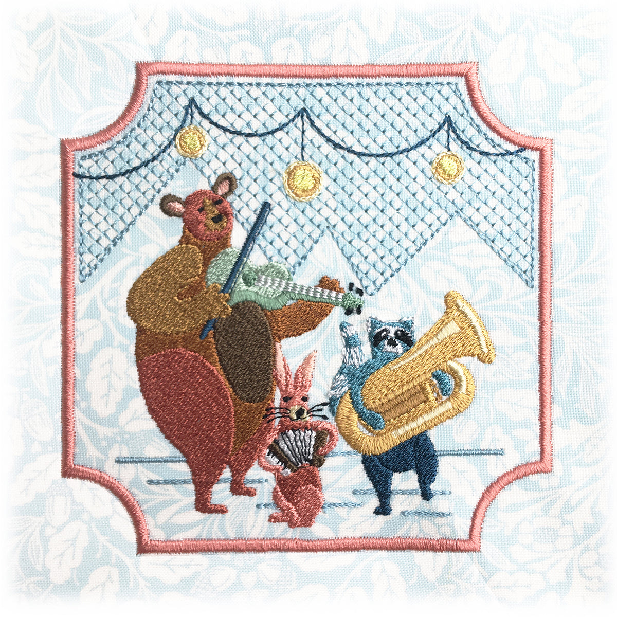 Woodland Jam | Machine Embroidery Design