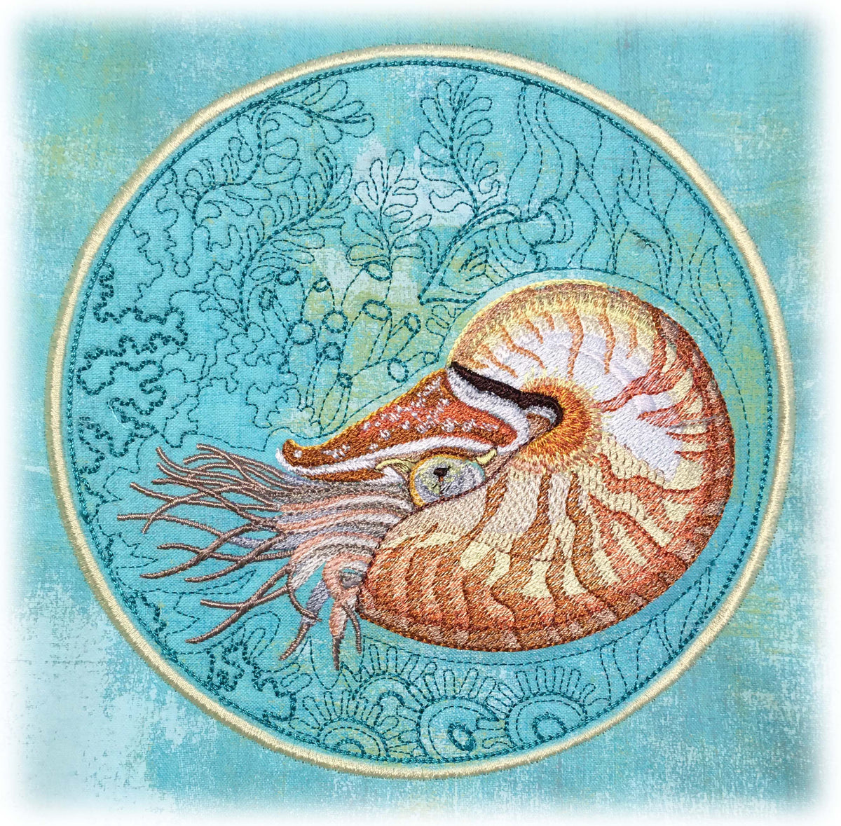 Living Fossil | Machine Embroidery Design
